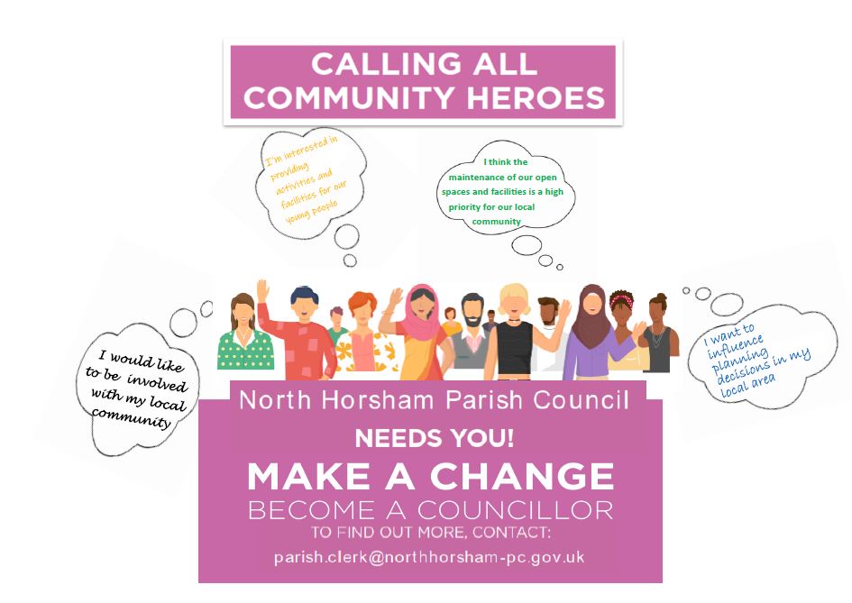 Become a Parish Councillor | North Horsham Parish Council